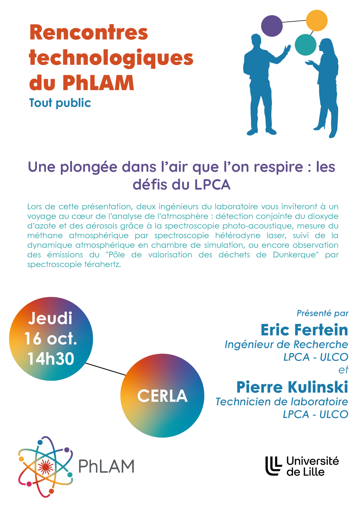 Rencontres technologiques du PhLAM : "Une plongée dans l'air que l'on ...