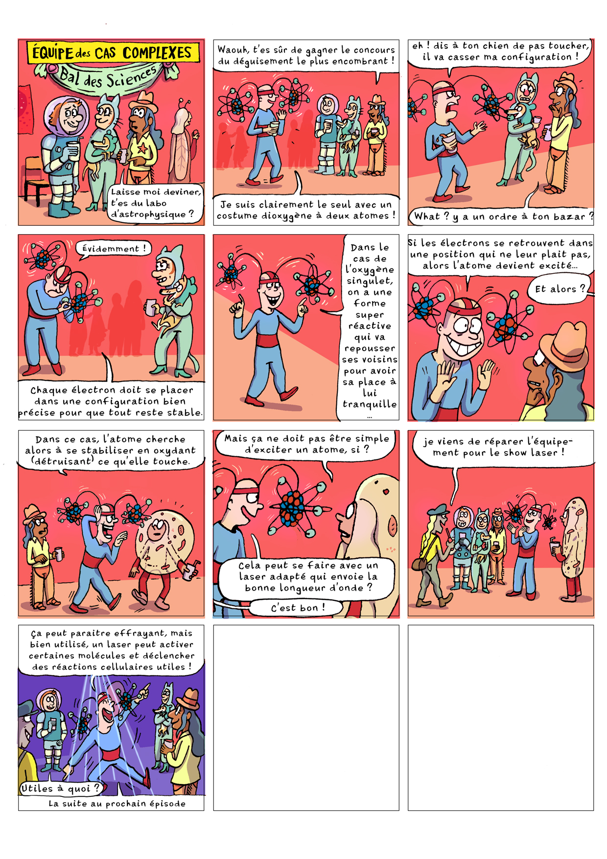 Le PhLAM dans la BD L'odyssée de l'Oxygène Singulet: UMR8523 ...